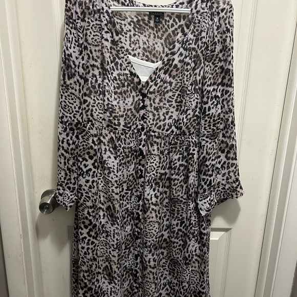 torrid | Dresses | Torrid Leopard Print Mini Dress | Poshmark